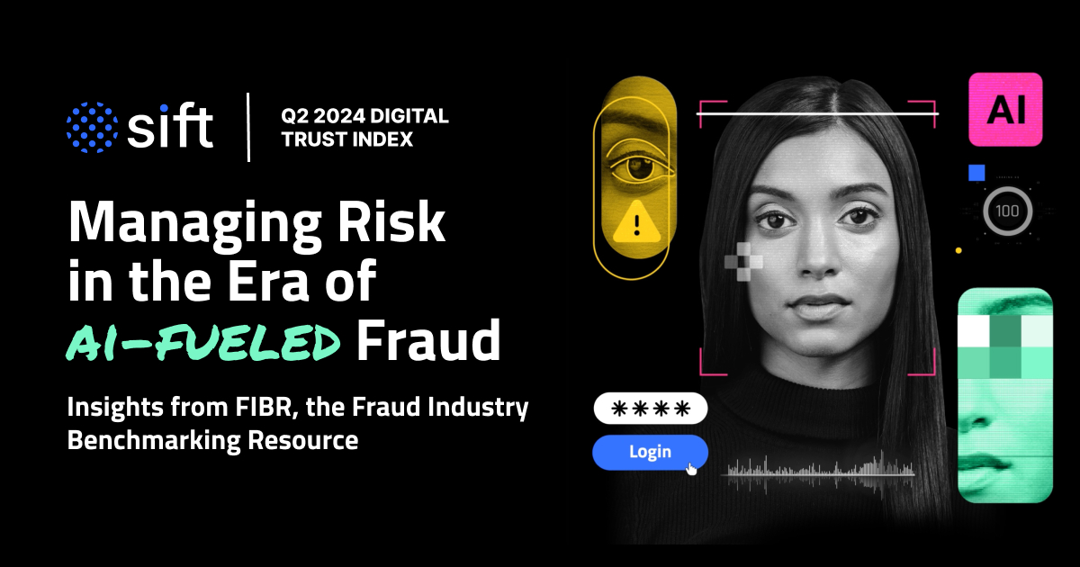 Q2 2024 Digital Trust Index: AI Fraud Data and Insights - Sift